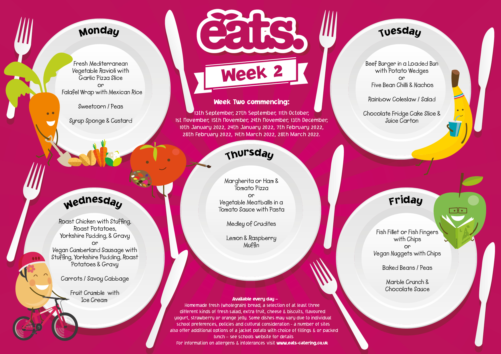 School Meals - Charles Darwin Primary and Nursery